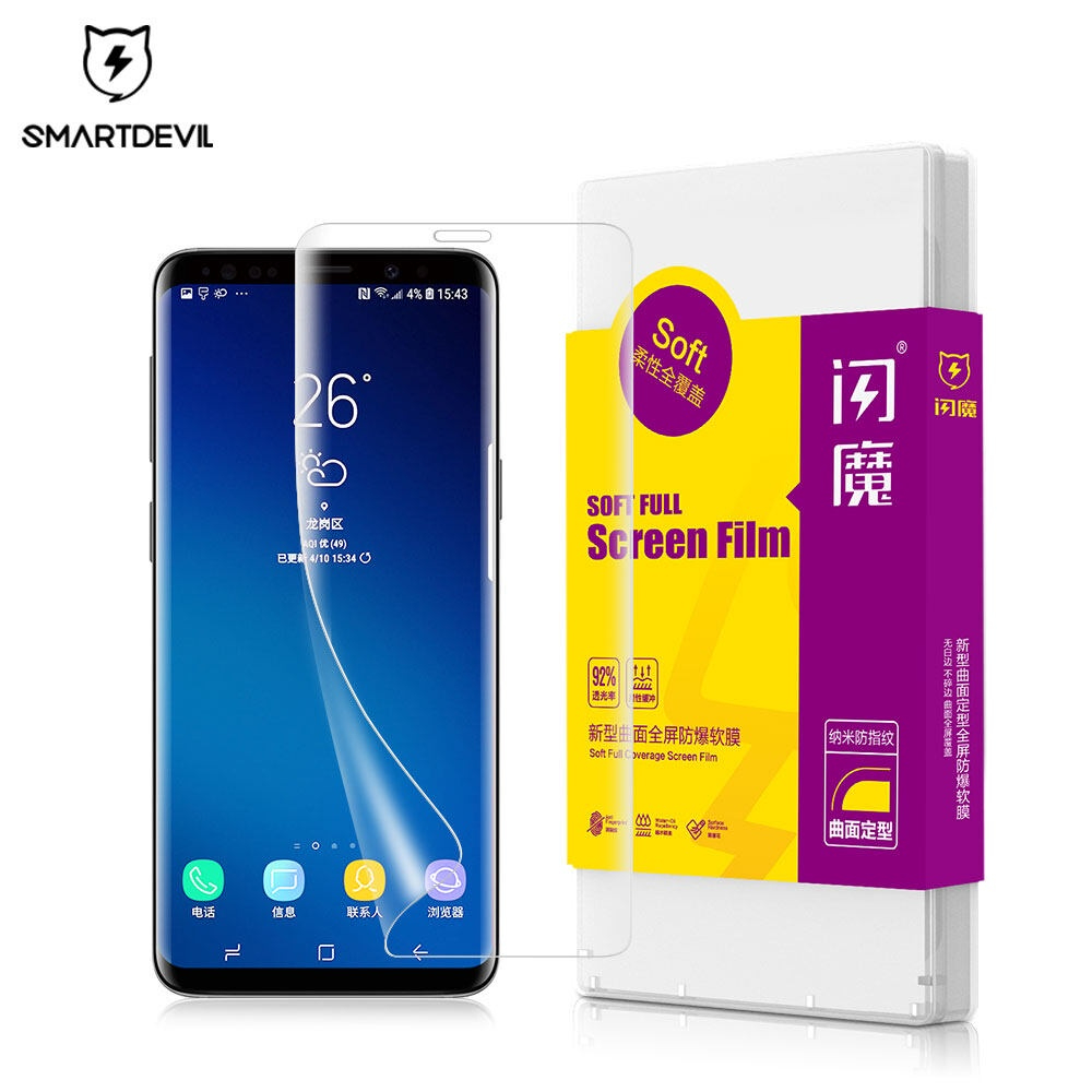 SmartDevil Miếng dán SmartDevil bảo vệ toàn màn hình cho Samsung S10/ s21 ultra/ S20 +/ S22 ...
