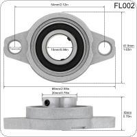 Thanh Trục Ngang KFL08 / KFL000 / KFL001 / KFL002 Đường Kính Trong 8mm ...