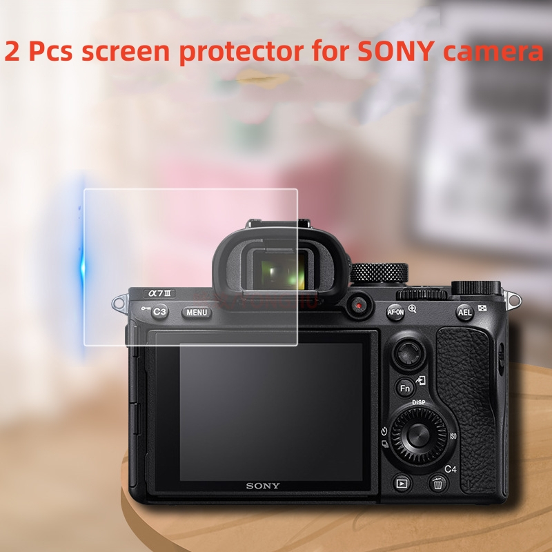 2 Miếng Dán Bảo Vệ Màn Hình Cho SONY A7M4 A7RM5 LVlog NEX5 NEX-3n NEX-6 NEX-7 M2 M3 M4 M6 M7 ...