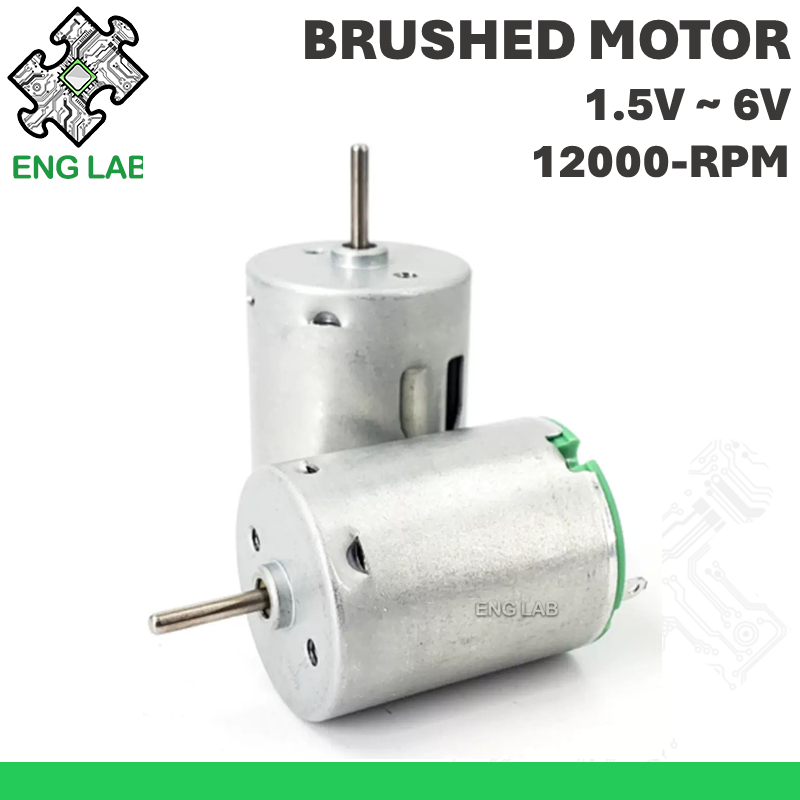 ENGLAB★280 Series DC Brushed Motor,Động cơ mini 12000RPM,Động cơ xe đồ ...