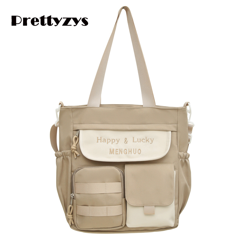 Tote Bag Prettyzys 2024 Korean Large Capacity Student For Teenage Girls | Shopee Việt Nam