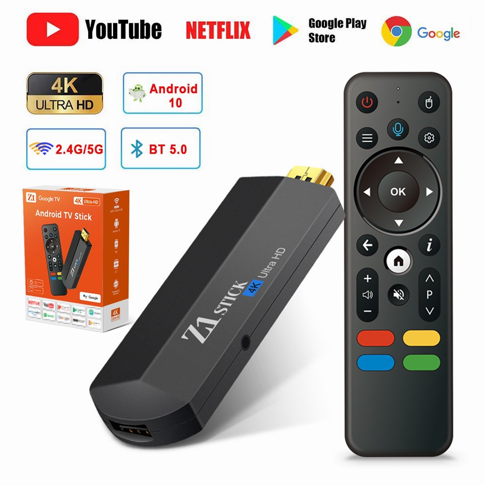 Z1 Tivi box Mibox Google TV Android 10.0 TV Stick 4K Bản quốc tế ...