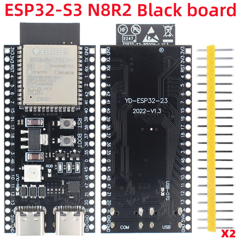 Linh kiện điện tử usb kép ESP32 ESP32-C3 AI-C3 ESP32-C3-DevKitM-1 ESP32-C3 MINI-1 AI-S3 ESP32-S3 ...