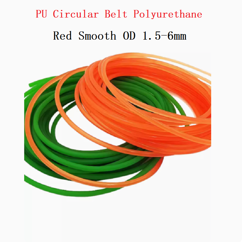 Dây Đai Truyền Động 5 10m Màu Đỏ Trơn Bằng Polyurethane Pu Cho Máy Tiện Diy Shopee Việt Nam