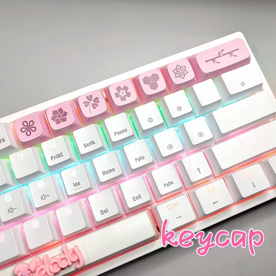 Xda Keycap Thích hợp cho bàn phím cơ Keycap hoa anh đào độc đáo ...
