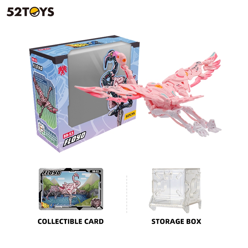 52TOYS BEASTBOX BB-53 FLOYD Mecha Deformation Action Figure Portable Model | Shopee Việt Nam