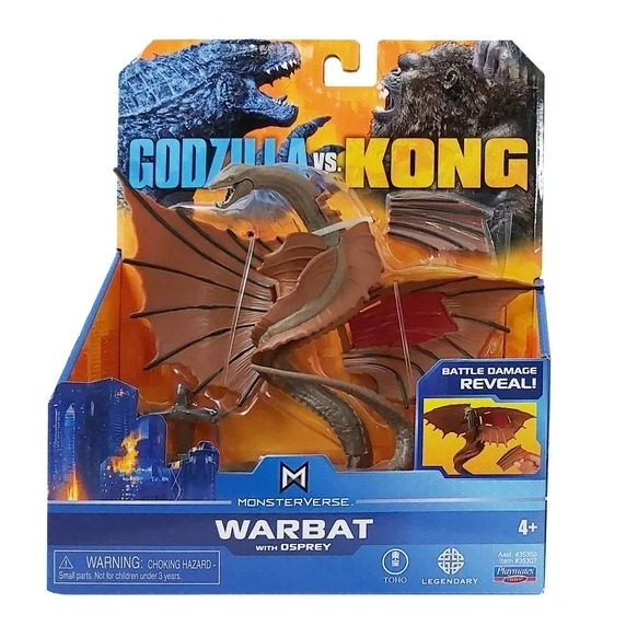 Monsterverse - Godzilla vs. Kong - Warbat Figure With Osprey ...