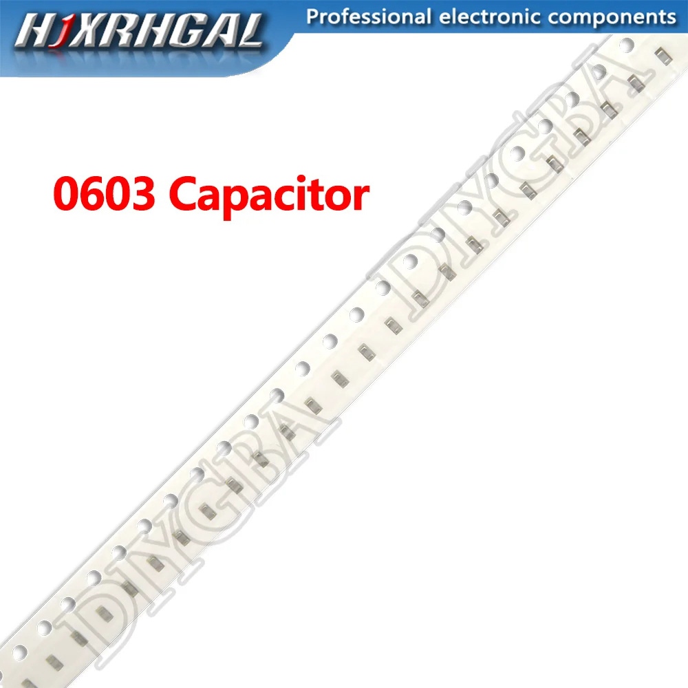 Set 100 Tụ Điện Gốm 0603 smd 330pf 470pf 680pf 1nf 5.6nf 6.8nf 47nf 1uf ...