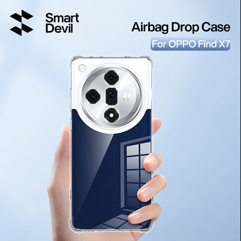 SmartDevil Ốp Lưng Silicone Trong Suốt Bảo Vệ Toàn Diện Cho OPPO Find X7 | Shopee Việt Nam