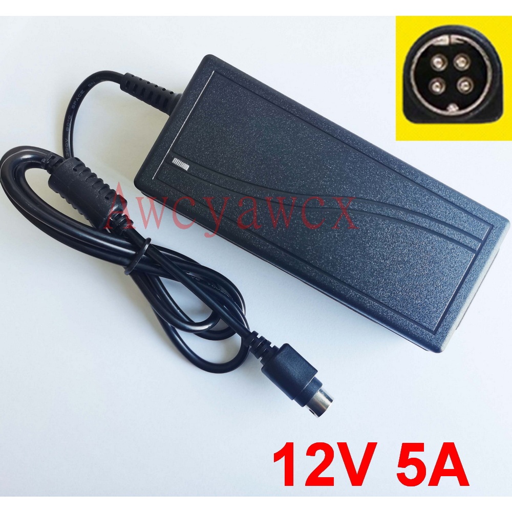 12v 5A 4Pin 4 chân cắm AC DC Bộ chuyển đổi nguồn 60W cho POSIFLEX POS ...