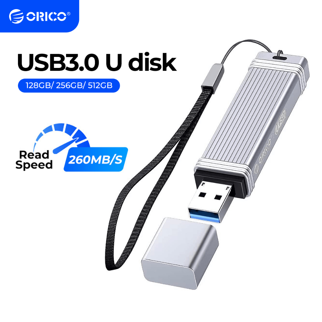 Ổ đĩa USB ORICO 32GB 64GB 128GB 256GB type C 260MB chống nước bằng kim loại hỗ trợ Windows Linux ...