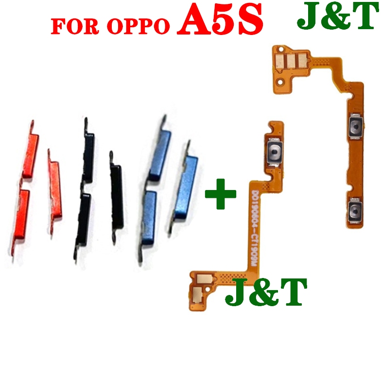 Bật nguồn nút âm lượng tắt Flex cho oppo A5S Up Down Switch Side Out ...