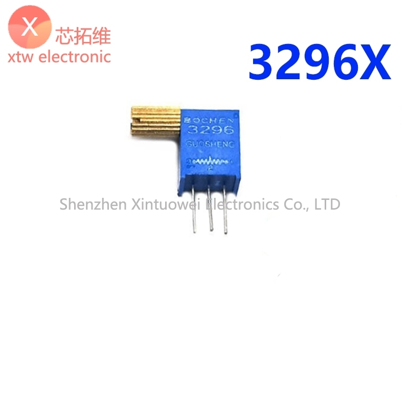 5 / 10 Chiếc 3296X Chiết Áp Tay Cầm Dài Chính Xác Có Thể Điều Chỉnh ...