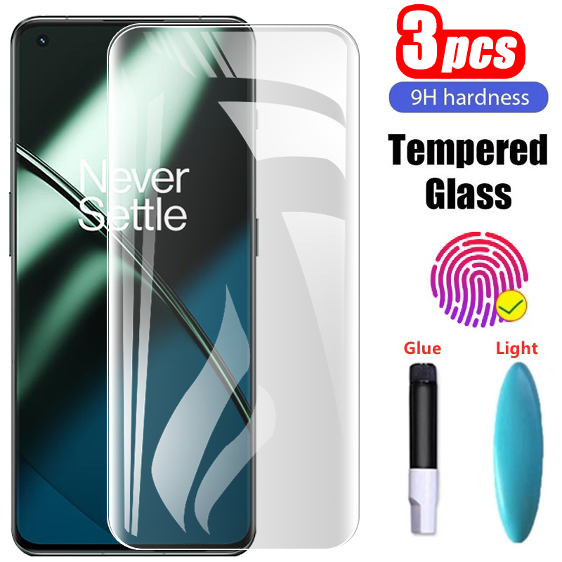 3 Kính Cường Lực UV Cho OnePlus 12 11 10 9 8 11R 10R Ace 3 2 Pro 5G Bảo ...