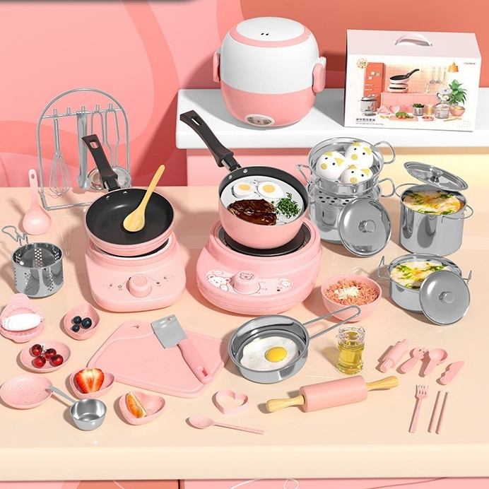 🔥Lên đến 48 miếng🔥Enpei Mini Bếp Thực Nấu Ăn Trọn Bộ Nấu Ăn Cô Gái Đồ ...