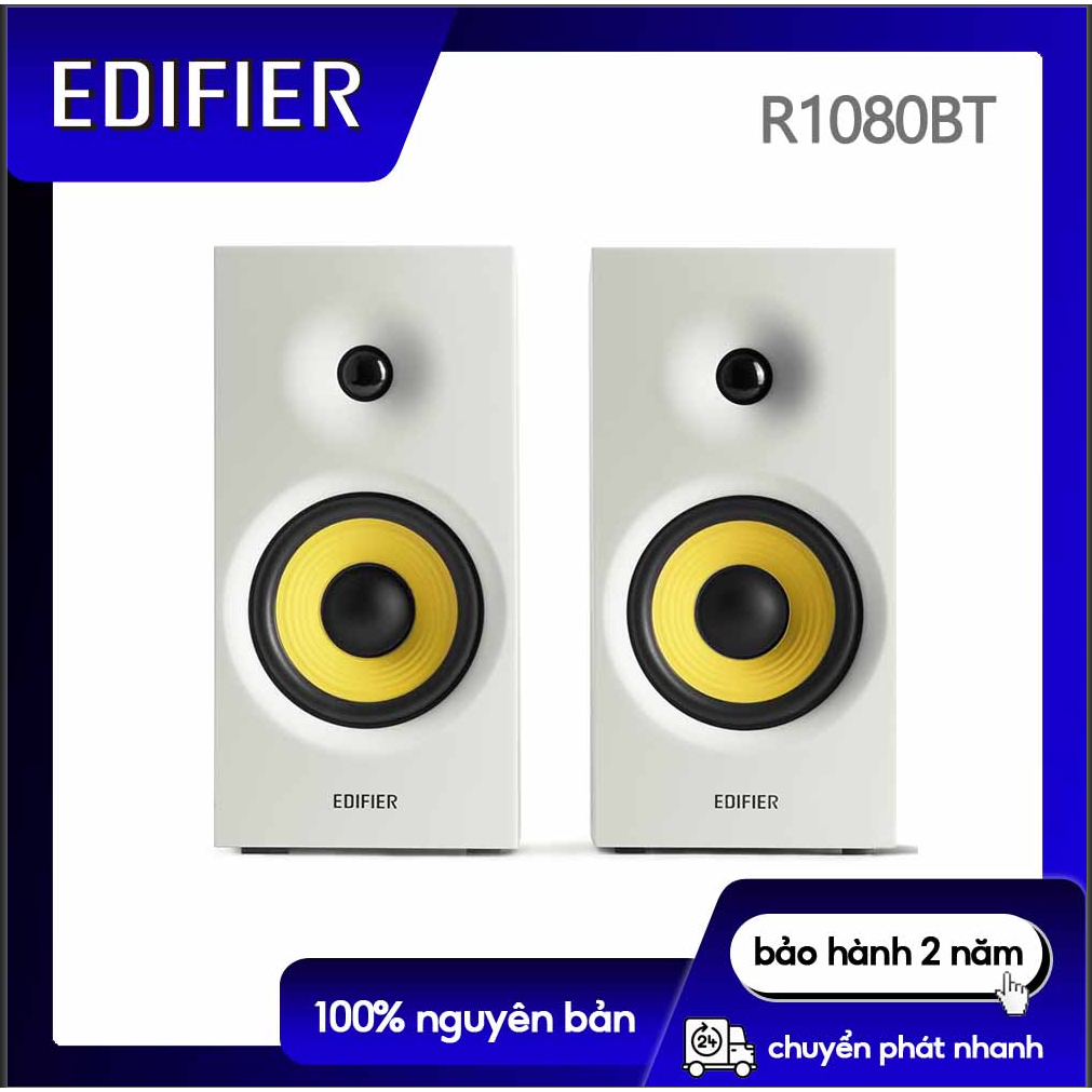 Edifier R1080BT Bluetooth 5.1 Loa Bookshelf 24W RMS tổng công suất đầu ...