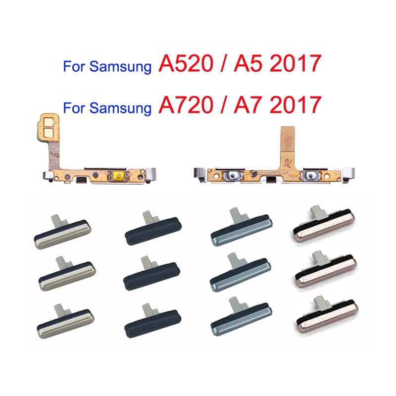 Nút âm lượng nguồn Flex cho Samsung Galaxy A520 A720 A5 A7 2017 ...