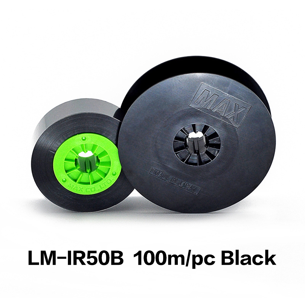 1 Mực Ruy Băng LM-IR50B Chính Hãng 110m Cho MAX LETATWIN Cáp ID Máy In ...