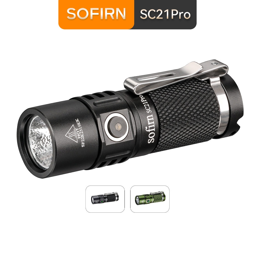 Đèn Pin LED Nhỏ Gọn Sofirn SC21 Pro 1000 Lumen Anduril UI 2.0 5000K ...