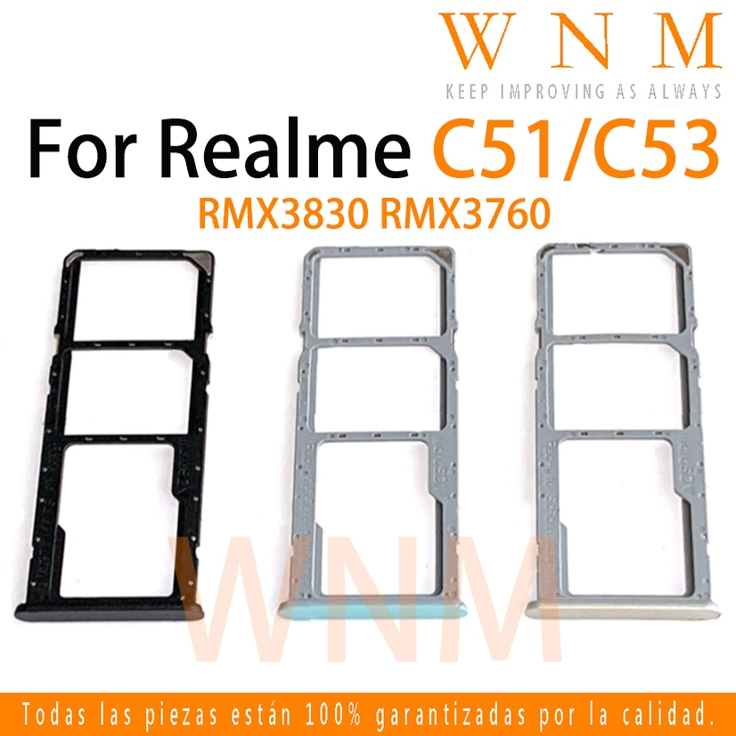 Dành Cho Realme C51 C53 RMX3830 RMX3760 Khay Sim Khe Cắm Thẻ Chủ Đầu ...