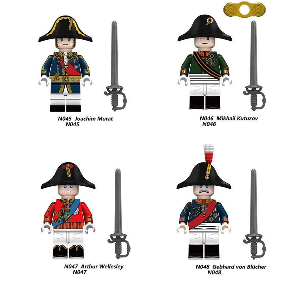 Napoleon Total War Series Khối Chung Đồ Chơi Hình Gạch Builidng Đồ Chơi N045-048 | Shopee Việt Nam