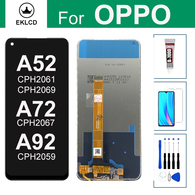 Dành Cho OPPO A72 4G A92 A52 Màn Hình LCD CPH2061 CPH2059 Thay Thế Bộ ...