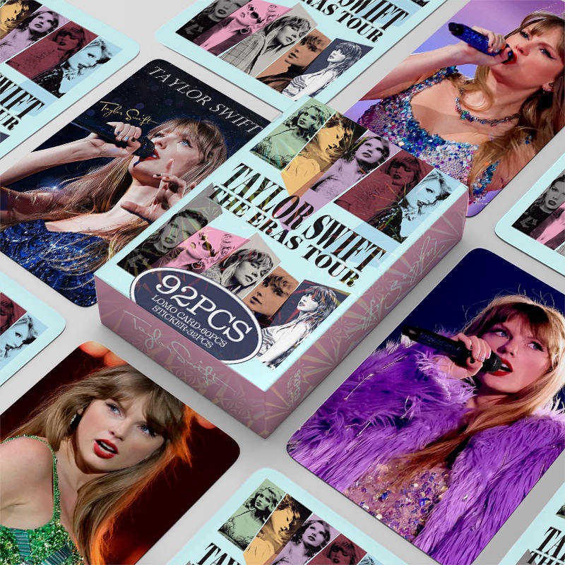 92 Cái / hộp Taylor Swift The Eras Tour Thẻ Ảnh LOMO Bộ Sưu Tập Bưu ...