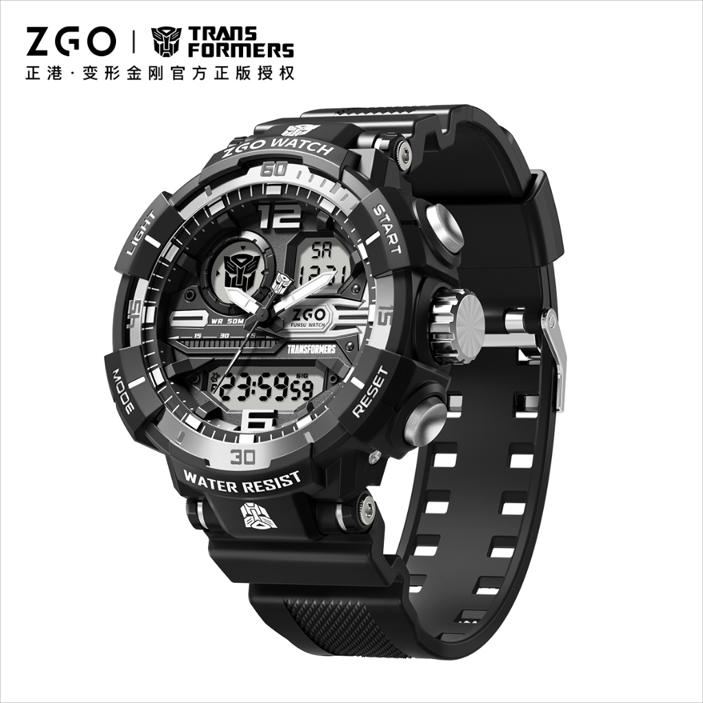 ZGO x Transformers Dạ Quang Chống Nước Ngoài Trời Nam Đồng Hồ Cơ Nam ...