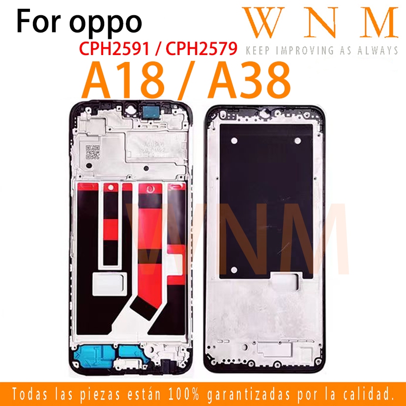Dành Cho oppo A18 A38 CPH2591 CPH2579 Màn Hình Phía Trước Giữa Khung ...