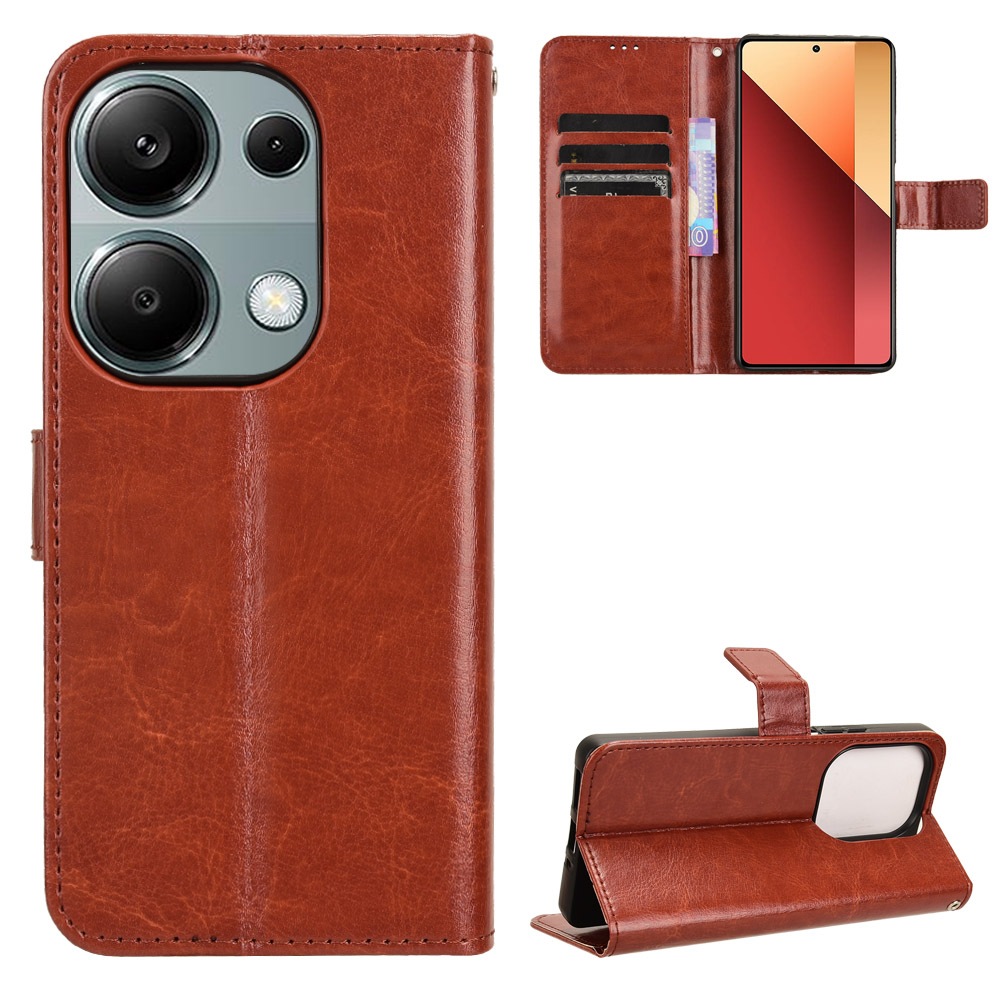 Dành Cho Redmi Note 13 Pro 4G Ốp Lưng Da PU Đế Đứng Redmi Note 13 Pro ...