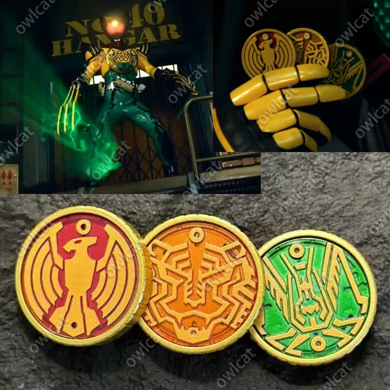 Tiền xu Set Taka Kujaku Condor Coins Core Medal (NO Chip CSM size) Ankh ...