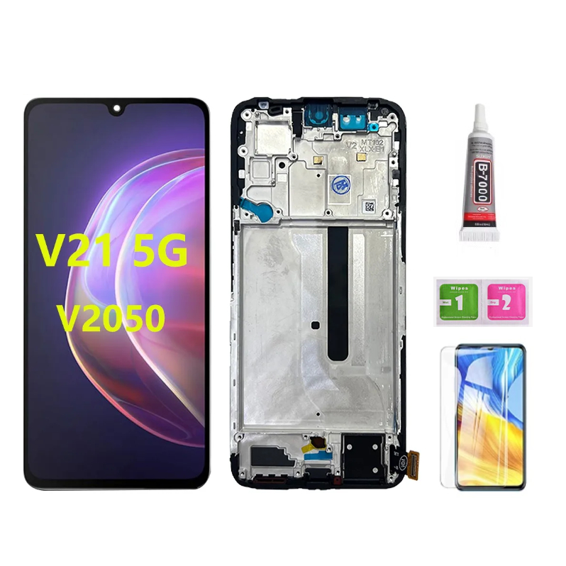 Oled / TFT Có Khung Cho VIVO V21 5G V2050 Màn Hình LCD Có Màn Hình Cảm ...
