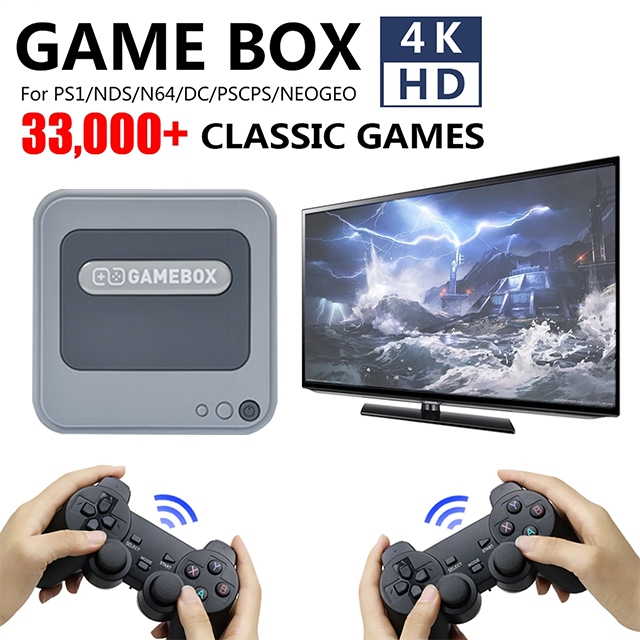 Hộp TRÒ CHƠI G7 Super Game Box 64 / 128GB 30000 + Trò chơi Hệ thống kép ...