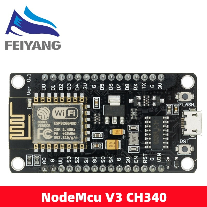 Nodemcu CH340 CP2102 V3 V2 Lua WIFI Ban Phát Triển ESP8266 | Shopee Việt Nam