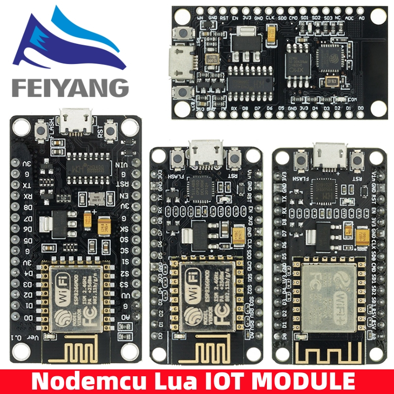 Nodemcu CH340 CP2102 V3 V2 Lua WIFI Ban Phát Triển ESP8266 | Shopee ...