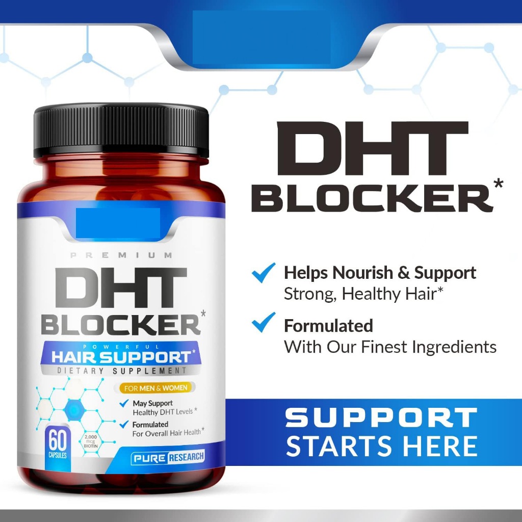 Dht Blocker Capsules TMG Viên nang DHT Viên nang Giảm rụng tóc ức chế ...