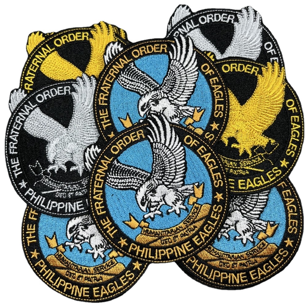 Miếng dán thêu kích thước 3 Inch cho Philippine Eagles Fraternity DIY ...
