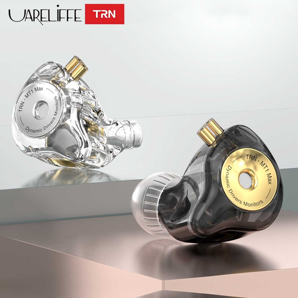 Tai nghe có thể điều chỉnh Uareliffe TRN MT1 MAX Màn hình trong tai HIFI Trình điều khiển động ...