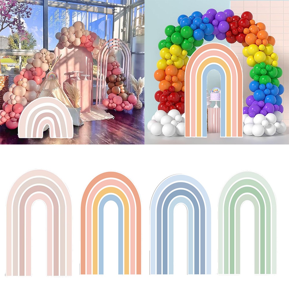 Tấm Giấy Kt 12 / 18 / 36 Inch Màu Cầu Vồng Phong Cách Boho Độc Đáo Trang Trí Phông Nền Tiệc Cưới ...