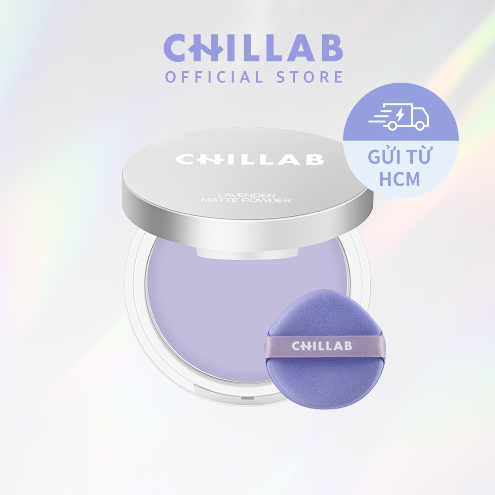 CHILLAB Lavender Matte Powder - Phấn phủ không bột phấn màu tím với độ ...