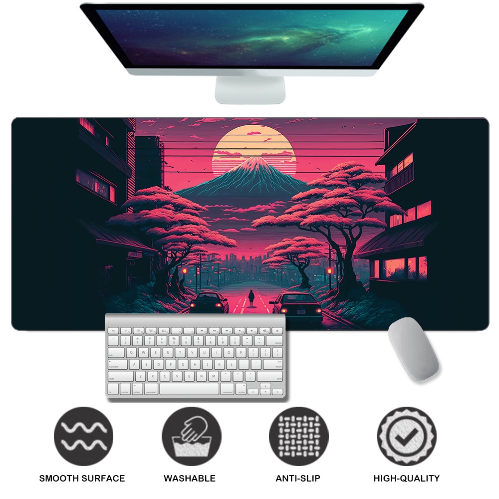 Race to Fuji mouse pad Plus Size Gaming MousePads Table Mat Kích thước ...