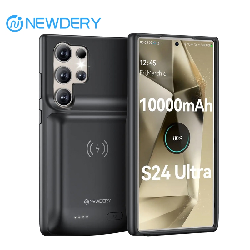 Ốp Pin NEWDERY Cho Samsung S24 Ultra, Sạc Không Dây Qi 10000mAh, Sạc ...