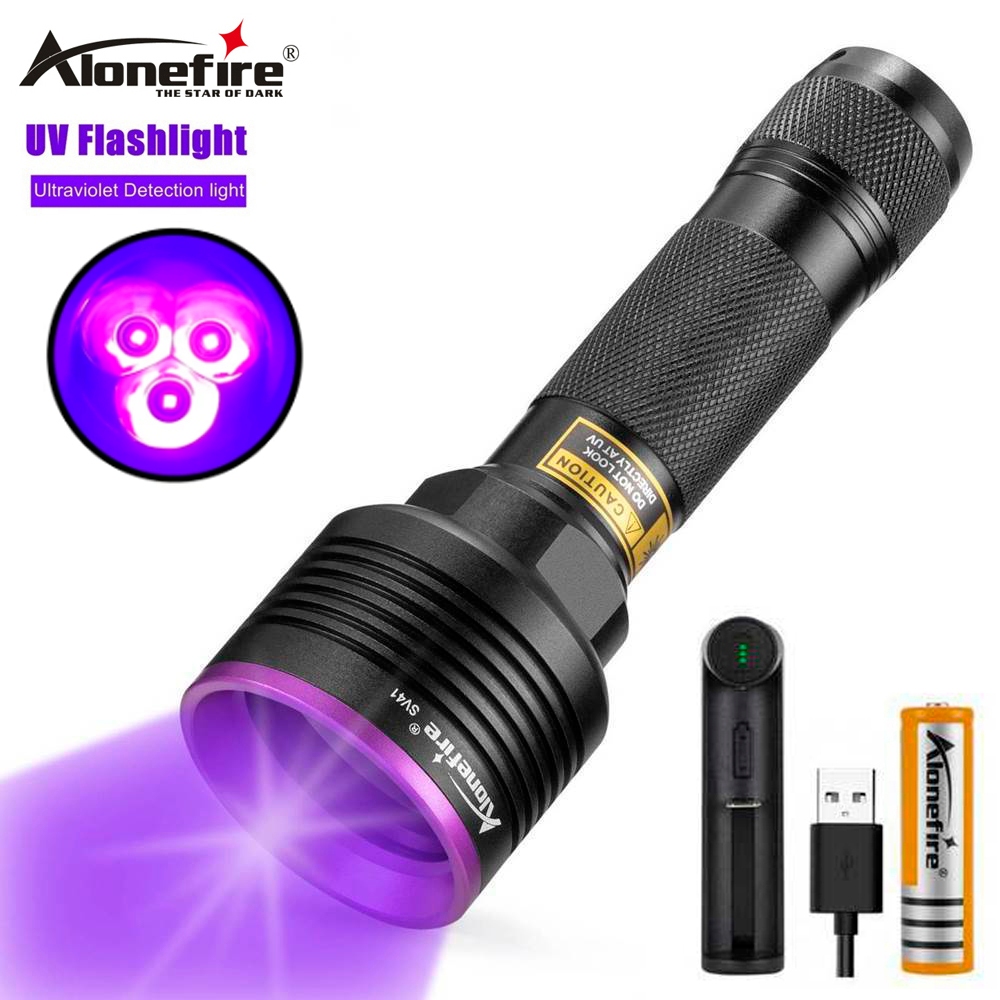 Đèn Pin AloneFire SV41 LED 365nm 15W UV Soi Vết Bẩn | Shopee Việt Nam