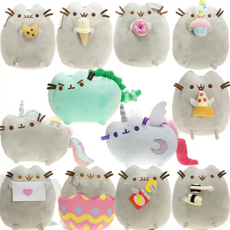 13style 15cm Kawaii Pusheen Hoạt Hình Mèo Sang Trọng Đồ Chơi Donut Mèo ...