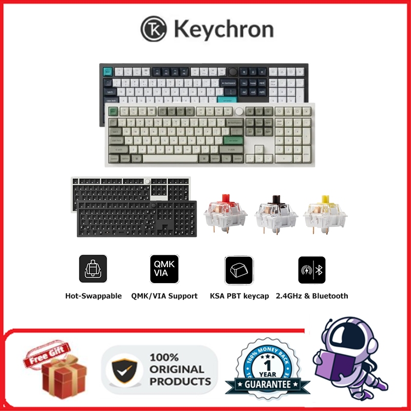 Keychron Q6 Max Không Dây Ba Chế Độ Bàn Phím Cơ Tùy Chỉnh Cắm Nóng RGB ...