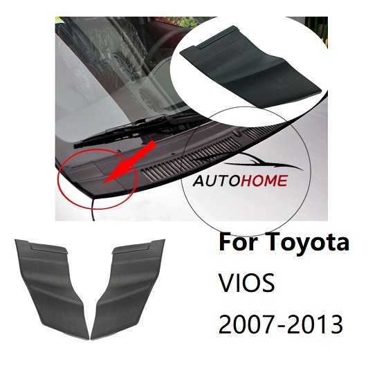 Nắp đậy động cơ Bản lề nắp cho toyota vios gen2 2007 2008 2009 2010 2011 2012 2013 bên kính chắn ...