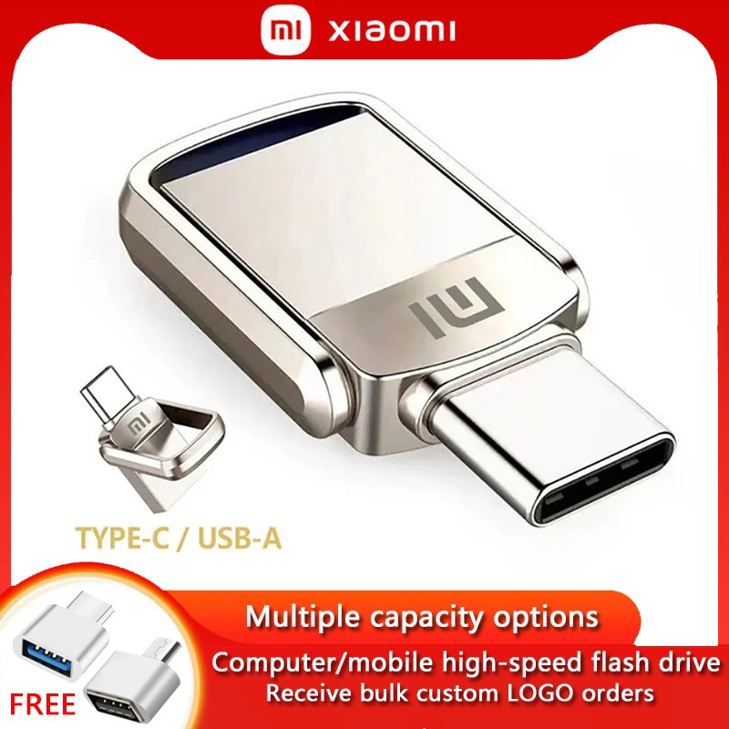 Trình điều khiển bút hai trong một Xiaomi TYPE-C / USB 8GB 16GB 32GB 64GB 128GB USB Memory Stick ...