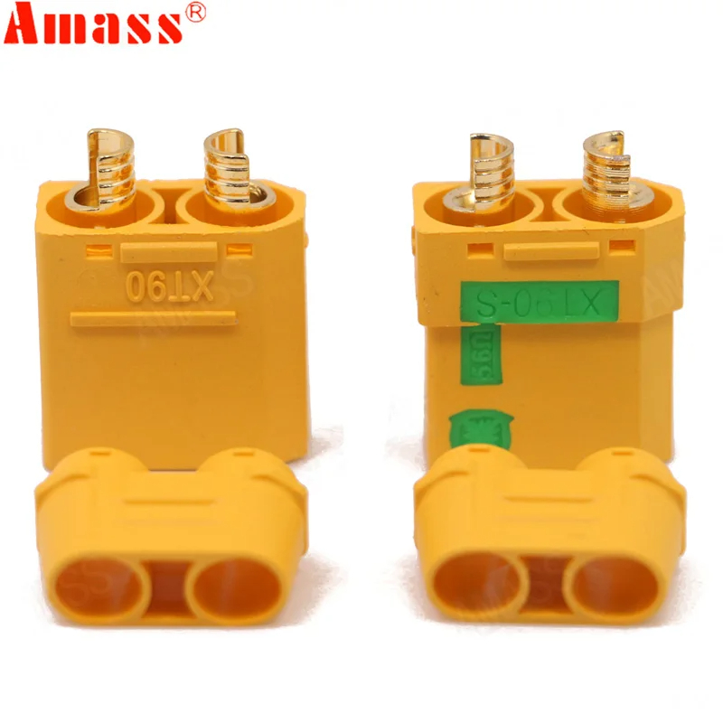 1 / 2 / 5 Cặp Amass XT90S XT90-S Nam Nữ Đầu Nối Đạn Chống Tia Lửa Cho ...