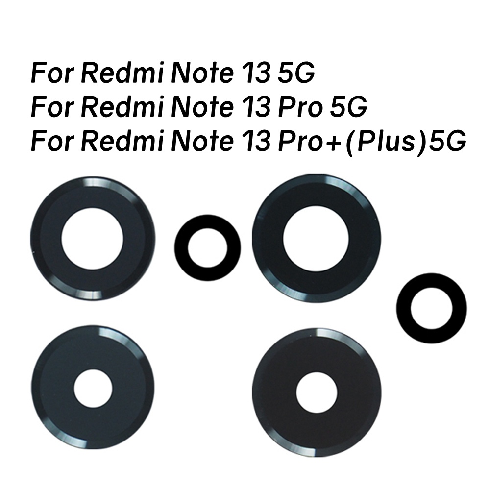 Ống kính thủy tinh Camera sau cho Xiaomi Redmi Note 13 Pro + Plus 5G ...