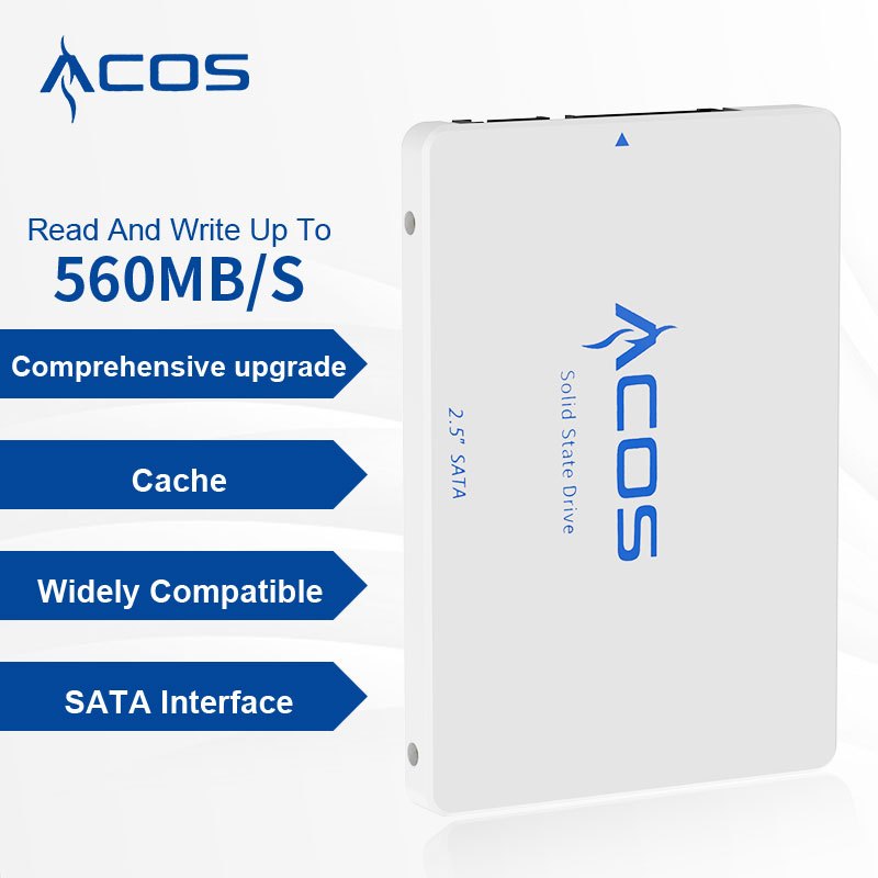 Ổ Cứng SSD Acos HDD 2.5 Inch Ổ Cứng SSD 120GB 128GB 240GB 256GB 480GB 512GB SSD SATA3 Đĩa Tích ...